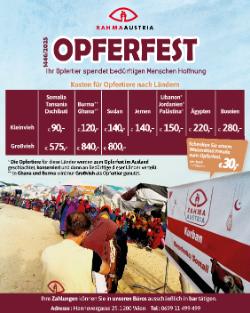 Opferfest 2025 - Rahma Austria